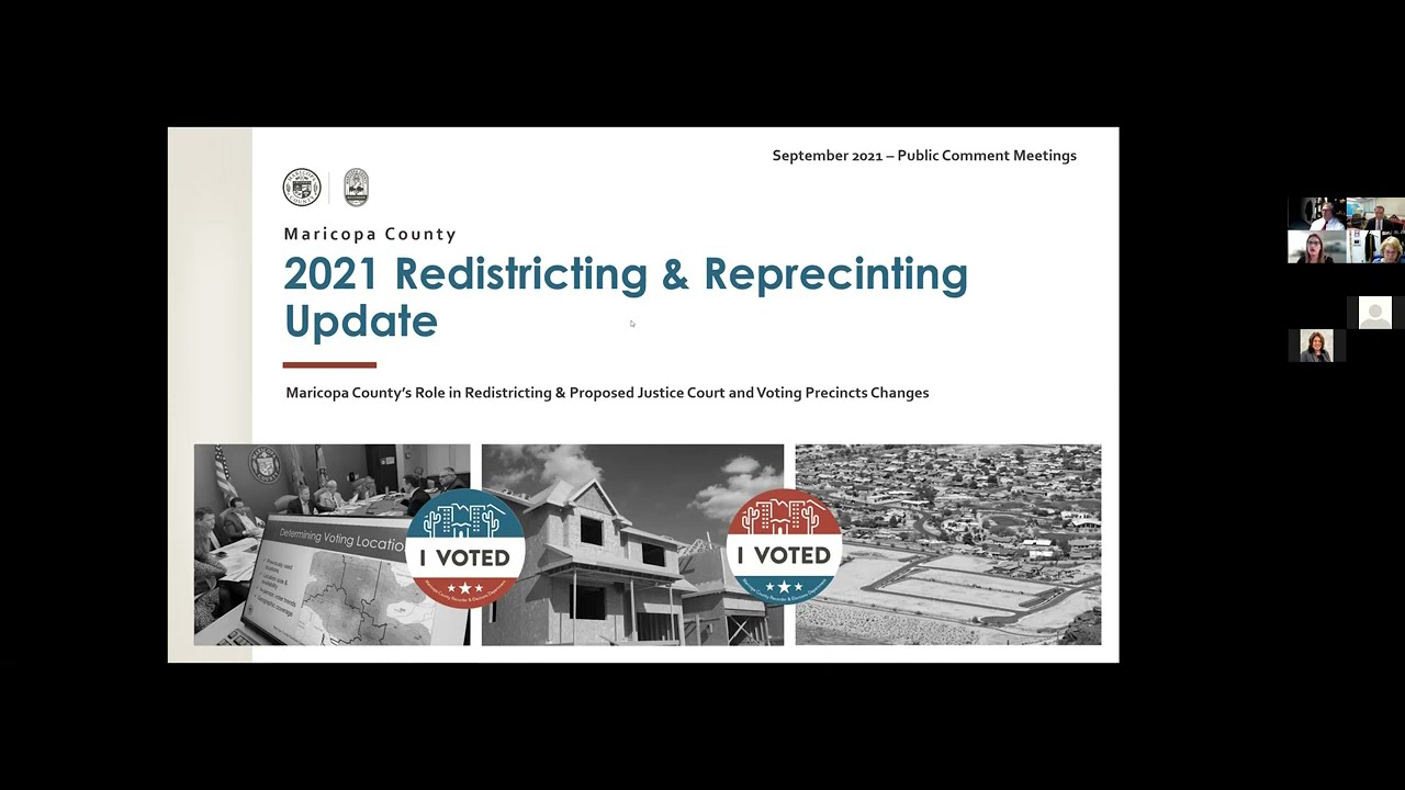 Maricopa County Reprecincting Public Meeting - District 4 - YouTube