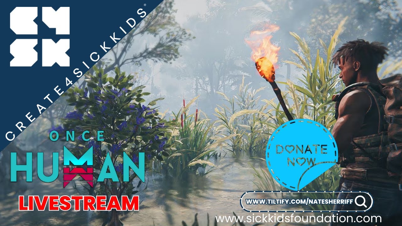 Charity Stream - Once Human - YouTube