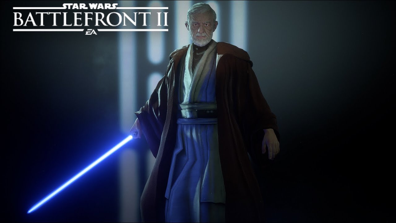 Star Wars Battlefront 2 - Ben Kenobi Skin MOD - YouTube