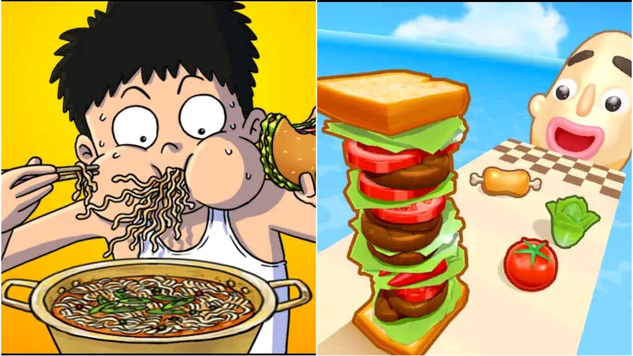 Food fighter🆚Sandwich Runner Clicker GAME 2023 - YouTube