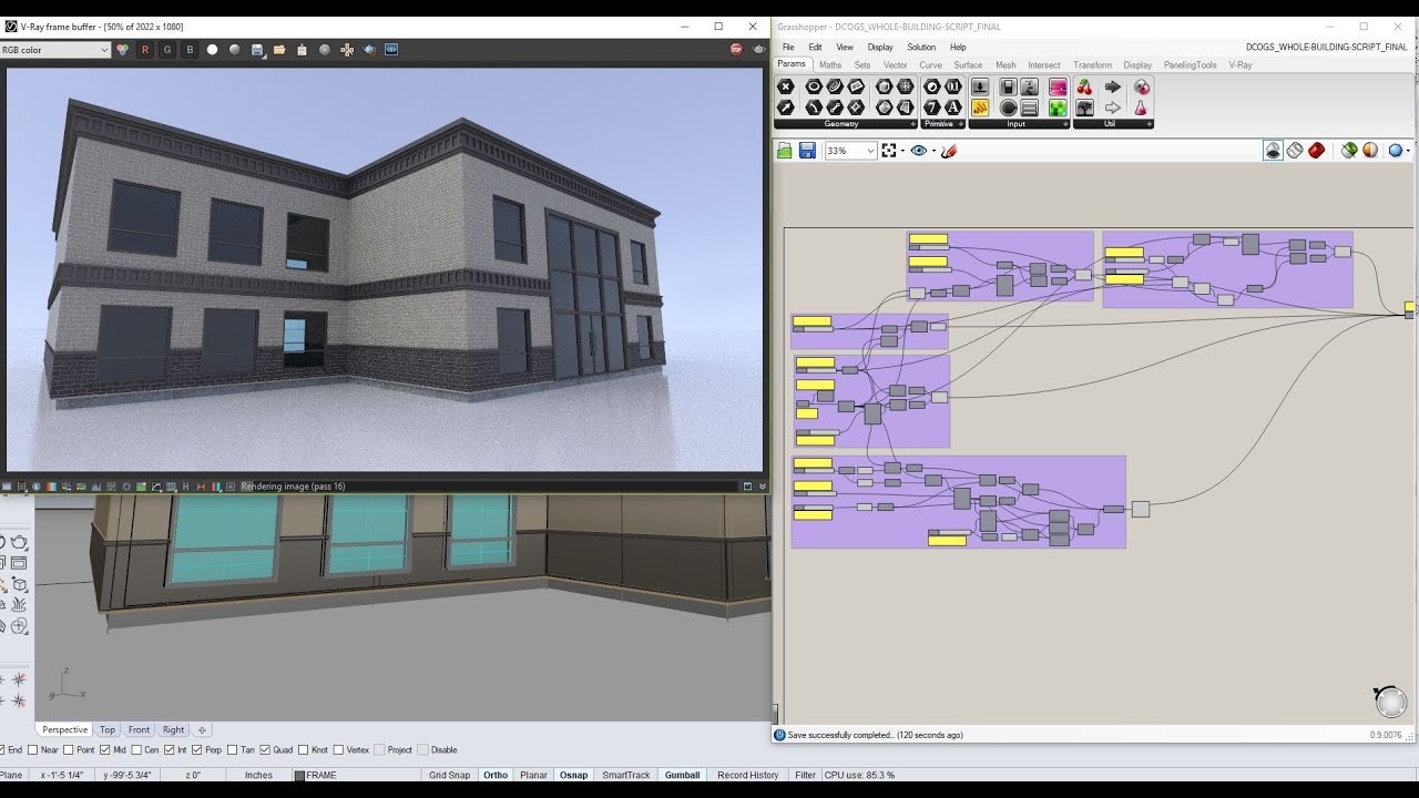 Architecture building form with Grasshopper - YouTube