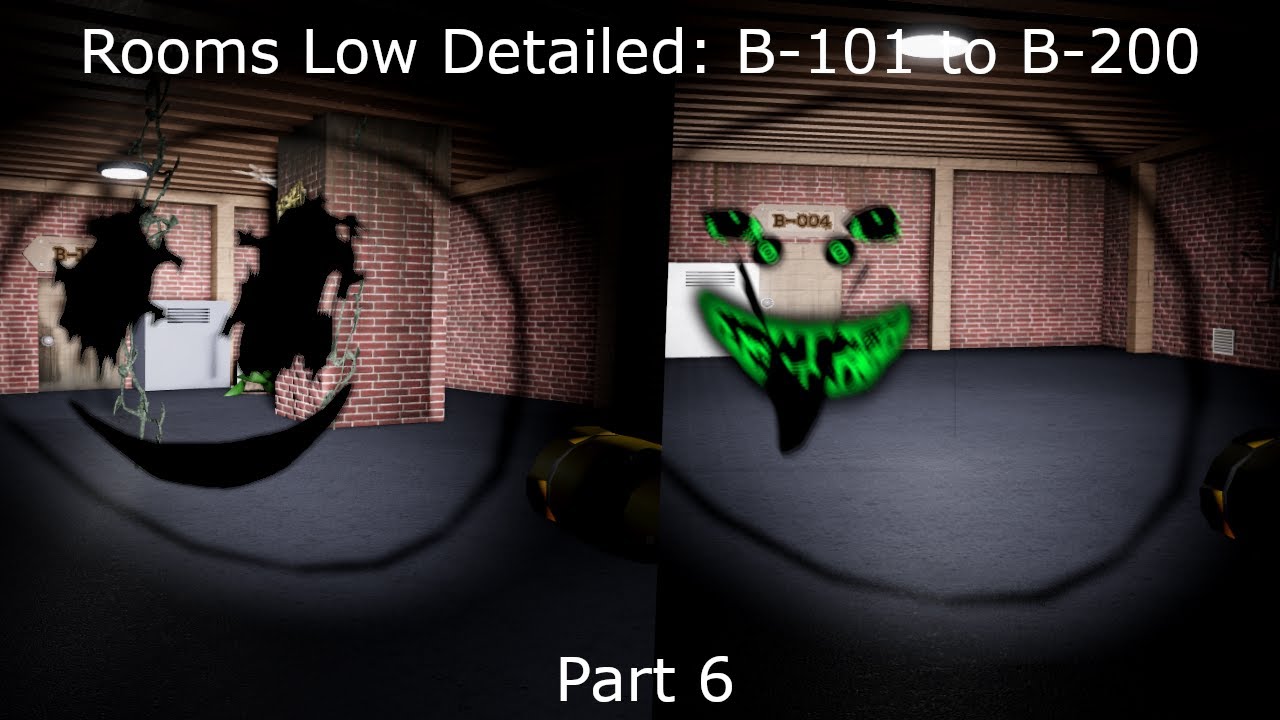 Rooms Low Detailed: B-101 to B-200 (900 subscriber special) - YouTube