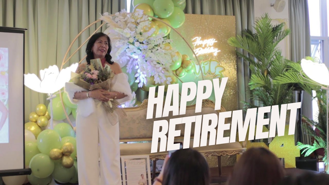 40 YEARS IN SERVICE AS A DEPED TEACHER | RETIREMENT PARTY - YouTube