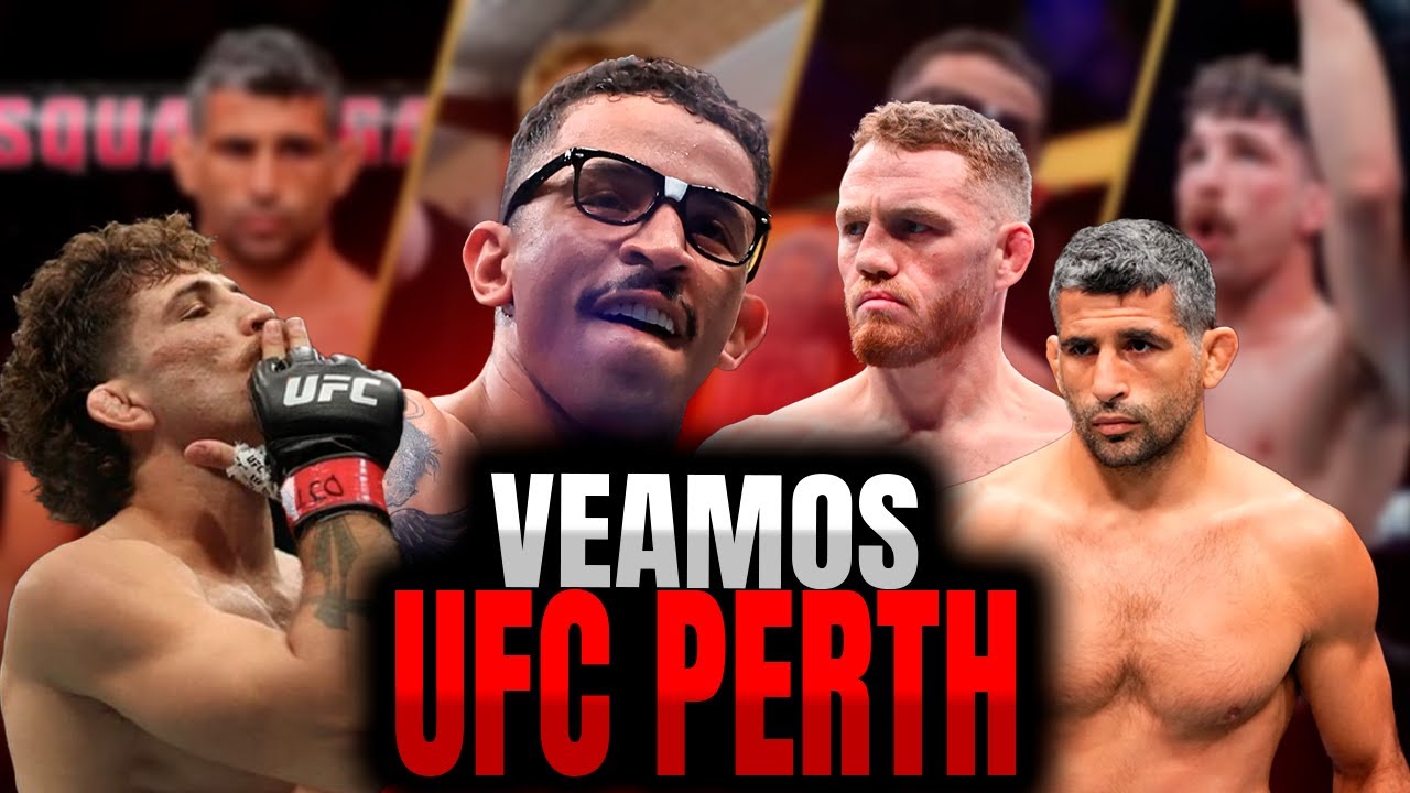 VEAMOS UFC PERTH - JDM VS PRATES - YouTube