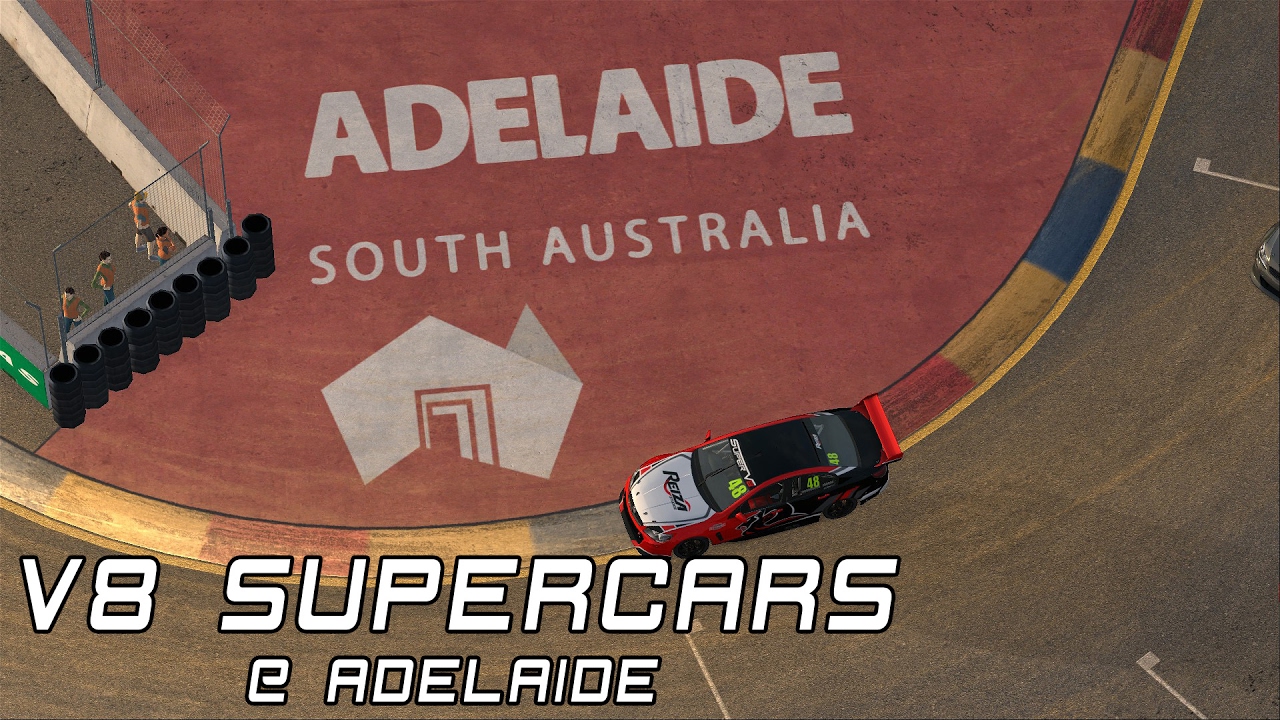 A good street track? | V8 Supercars @Adelaide | AMS Beta - YouTube