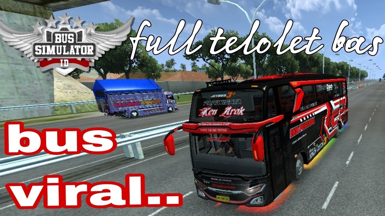 BUS VIRAL KEN AROK⁉️ full telolet basuri - YouTube