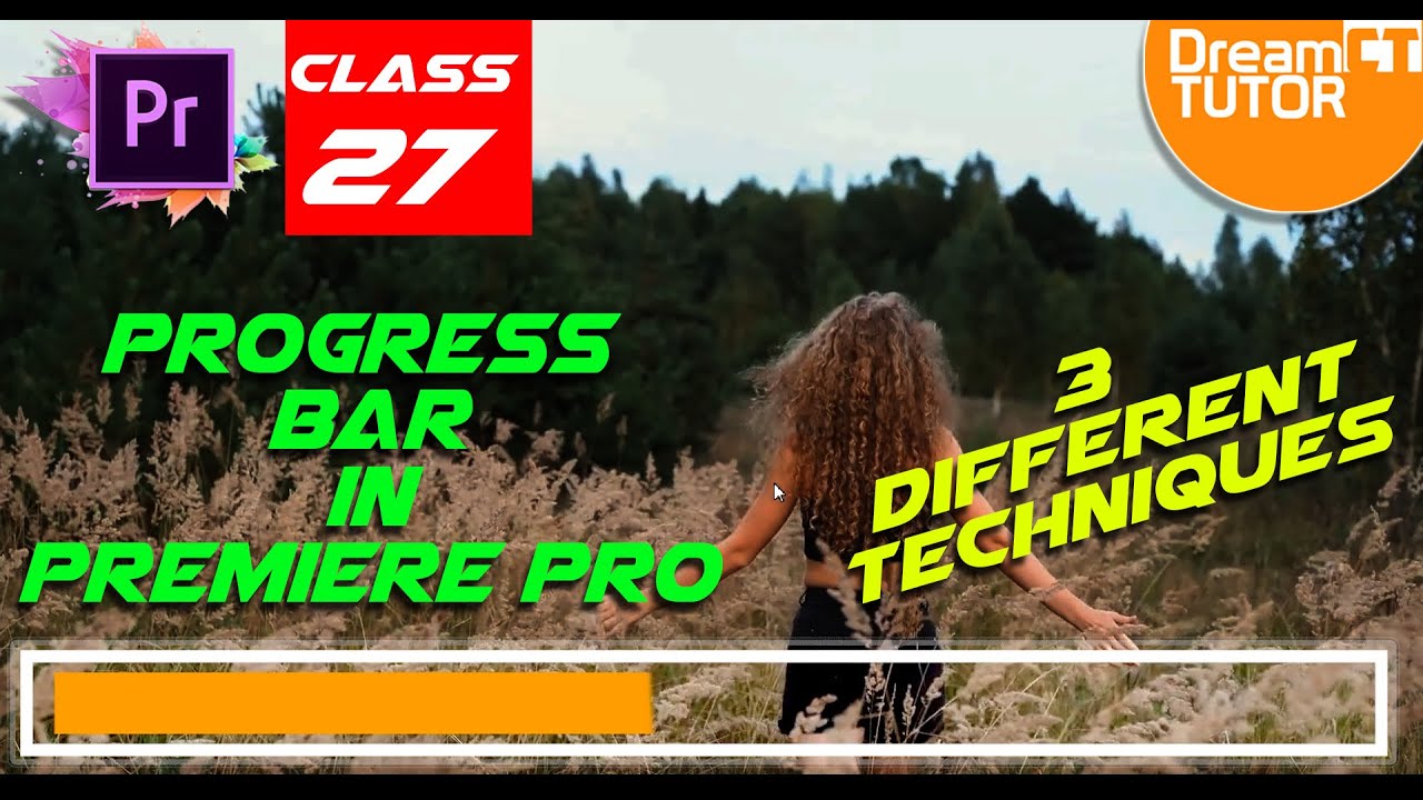 Premiere Pro Class -27,Progress Bar (3 Different Techniques ) - YouTube