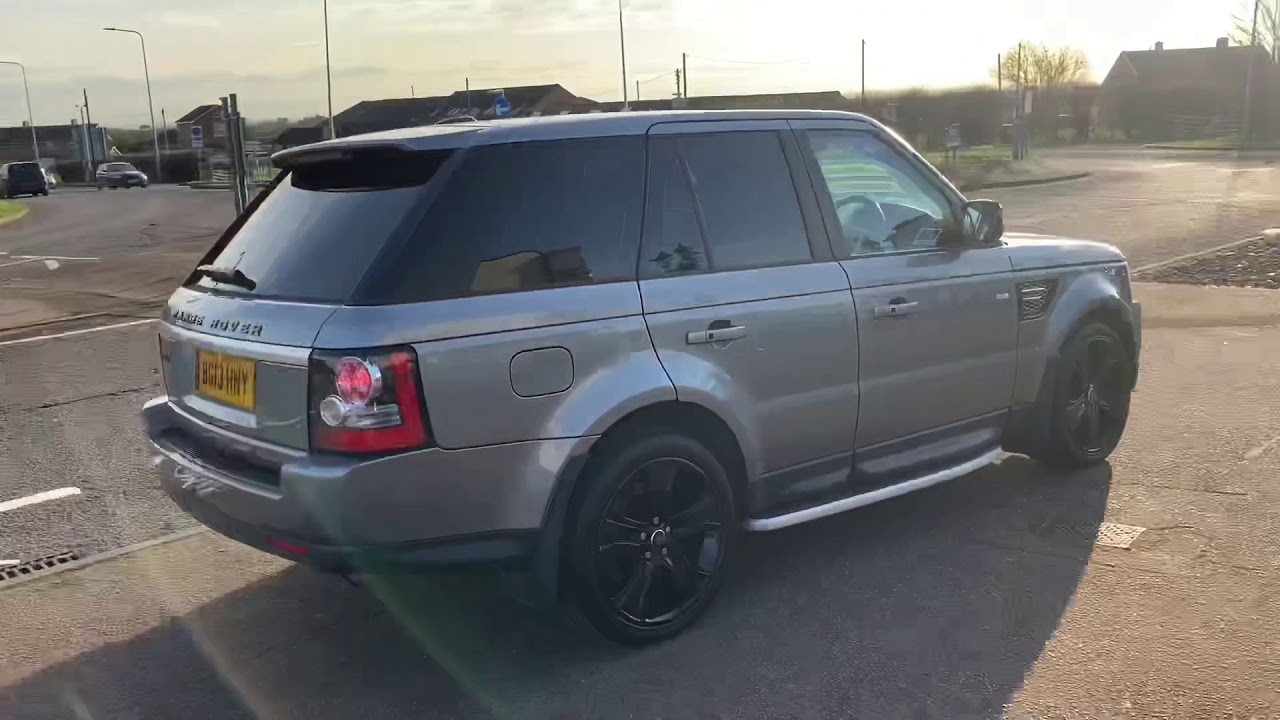 Range Rover sport black edition - YouTube