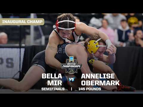 Bella Mir vs. Annelise Obermark: 2026 NCAA women's wrestling semifinals (145 pounds)