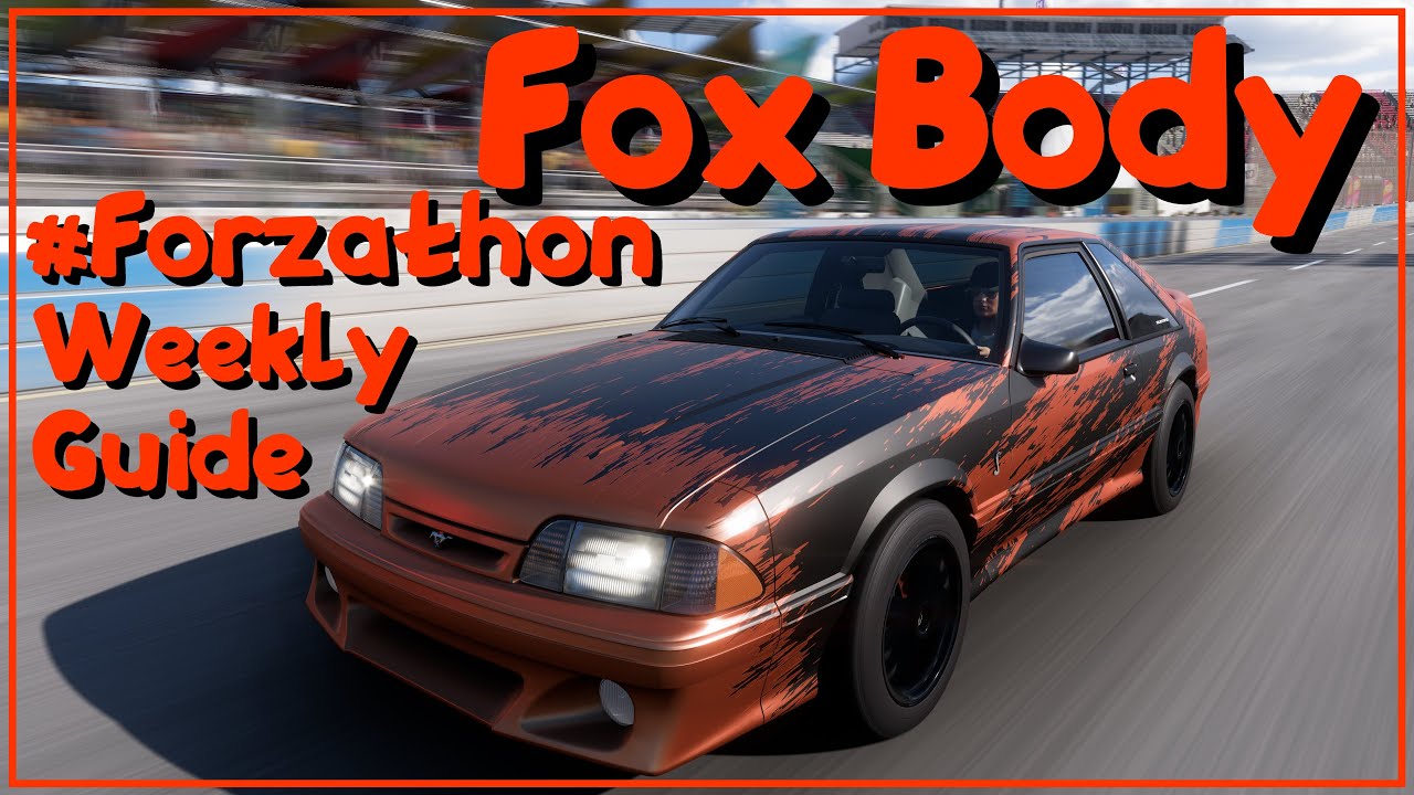 Fox Body | #Forzathon Weekly Guide | Series 43 'Midnight Muscle' Spring ...