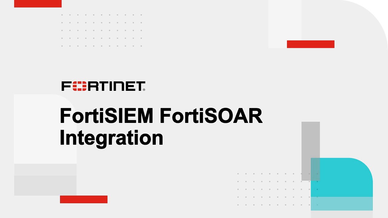 FortiSIEM FortiSOAR Integration & Capabilities | FortiSIEM - YouTube