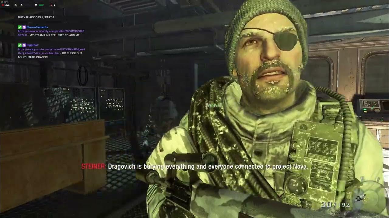 CALL OF DUTY BLACK OPS 1 / PART 4 - YouTube