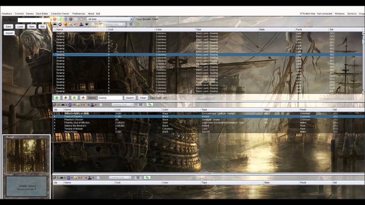 XMage Mtg - Tutorial Update "Deck Editor"[Online Software][Deutsch] - YouTube