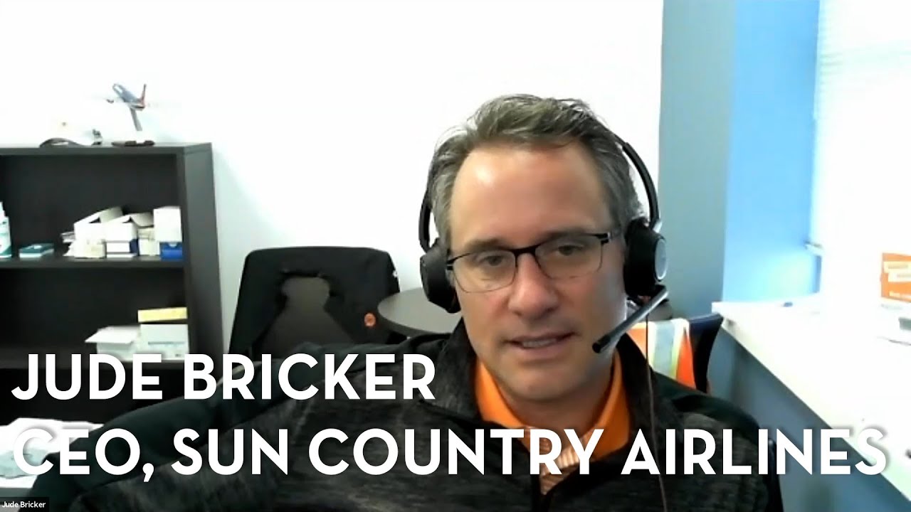 Sun Country Airlines CEO Jude Bricker - 1st Tuesday - YouTube