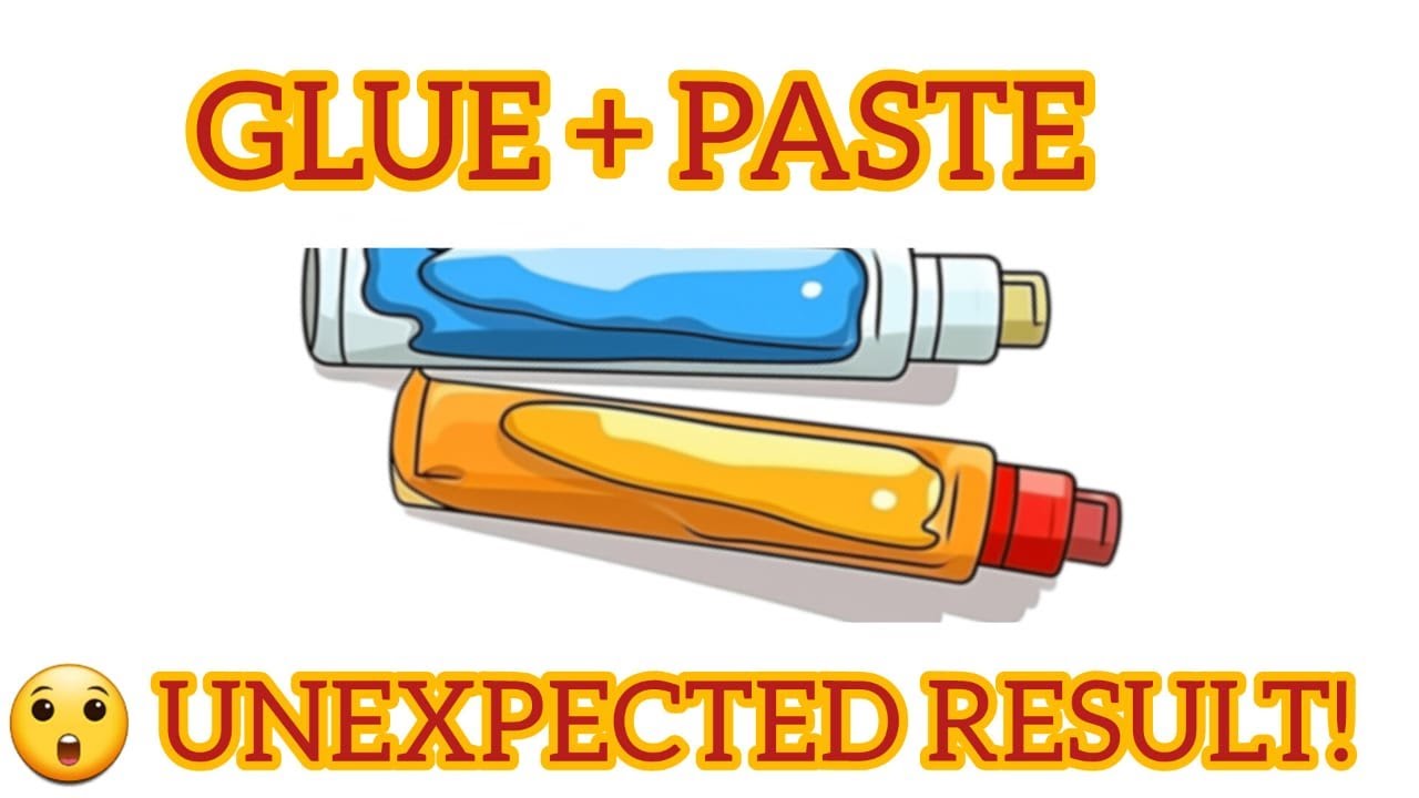 GLUE + PASTE 😲 UNEXPECTED RESULT! - YouTube