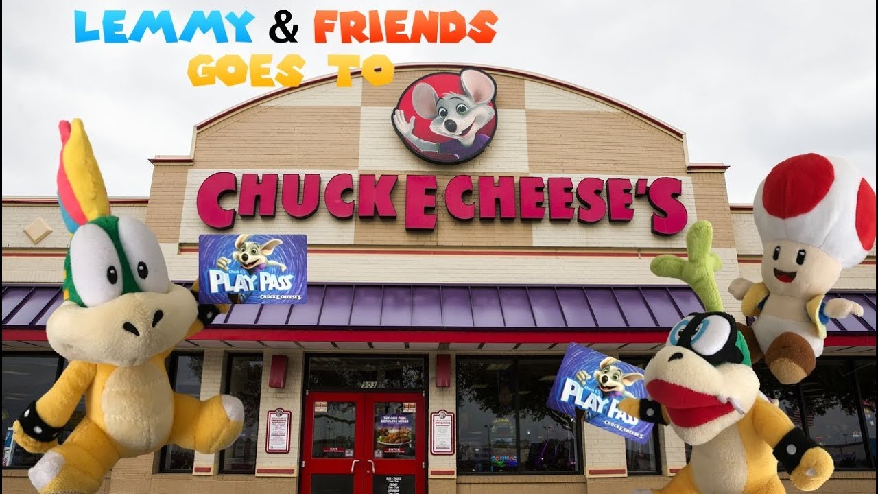 Lemmy & Friends Goes To Chuck e Cheese's! - YouTube