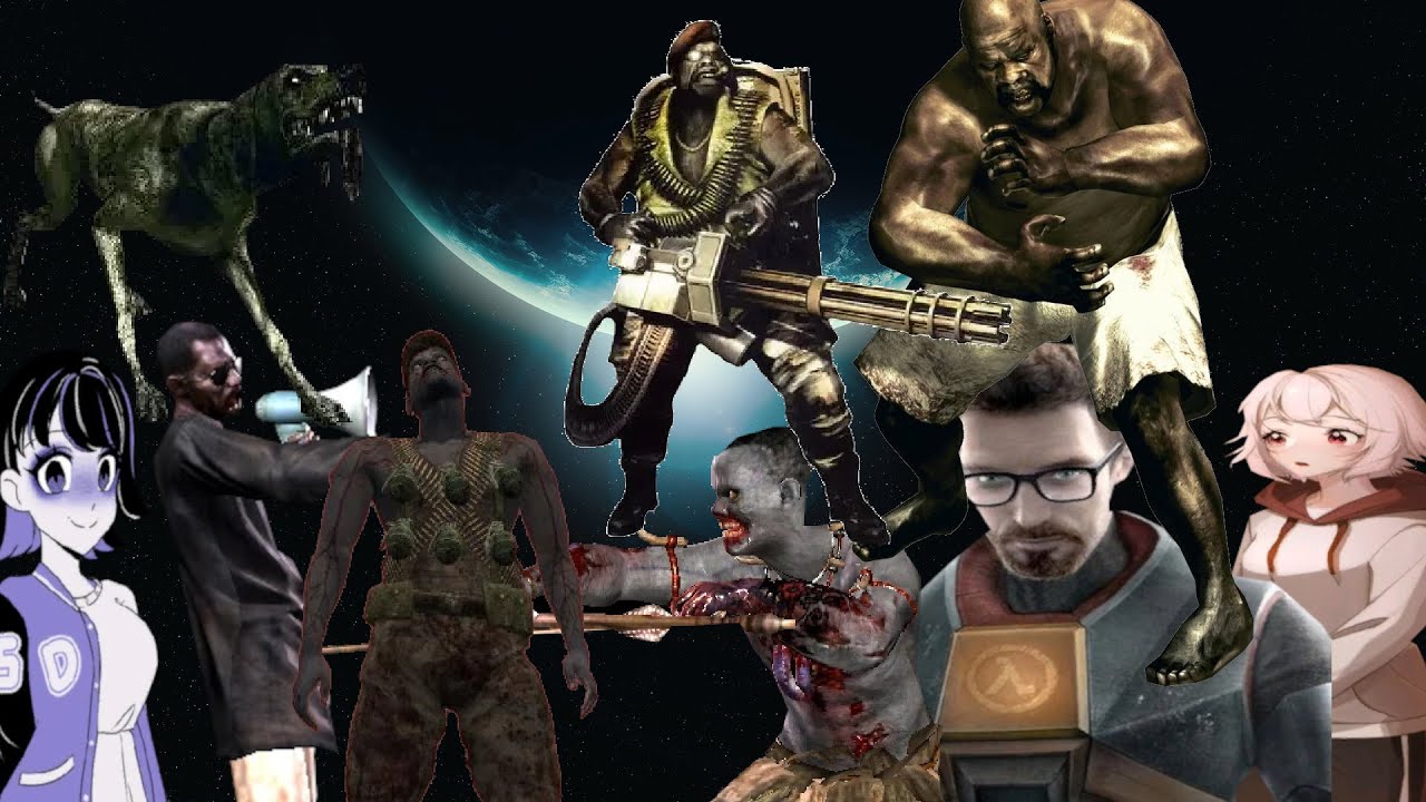 Resident Evil 5 All Characters Melee Mods Part 4 - YouTube