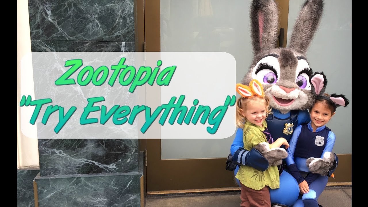 Zootopia Fun @ Disneyland - YouTube