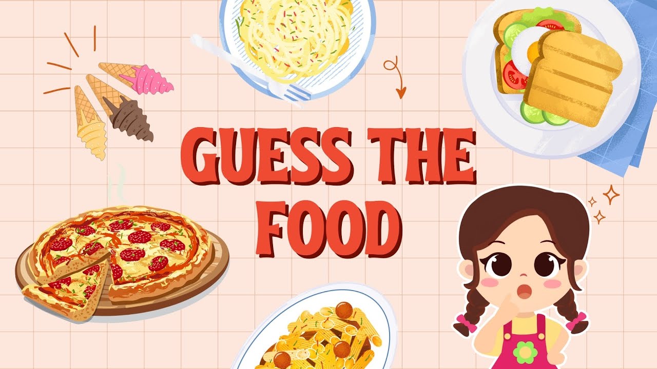 Can You GUESS THE FOOD? | Guessing Game For Kids | Easy To Hard - YouTube