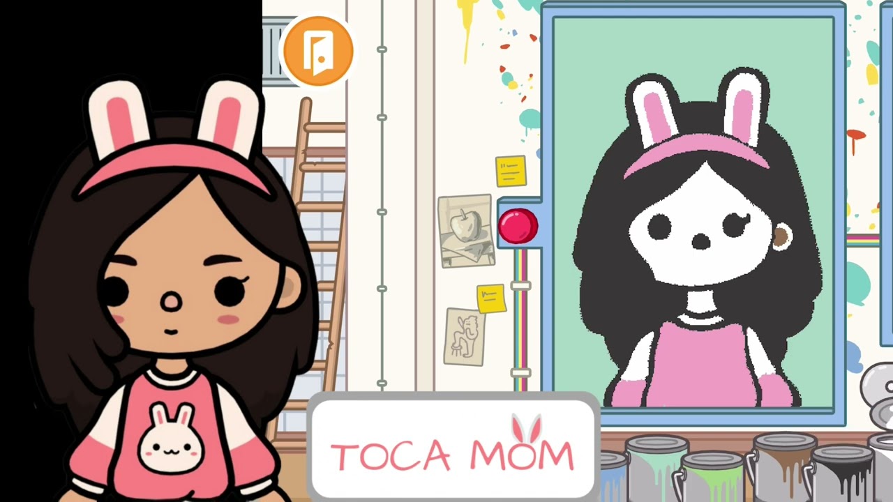 Toca Mom Paint and Draw with me 😘#tocaboca #tocalifeworld #tocalife # ...