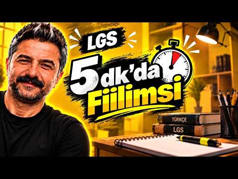 5 dk'da fiilimsi | RÜŞTÜ HOCA İLE LGS