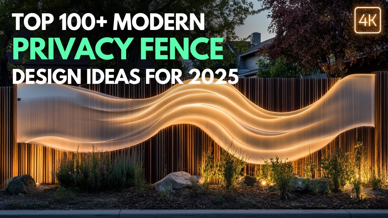 Top 100+ Modern and Creative Fence Design Ideas to Elevate Your Home’s ...