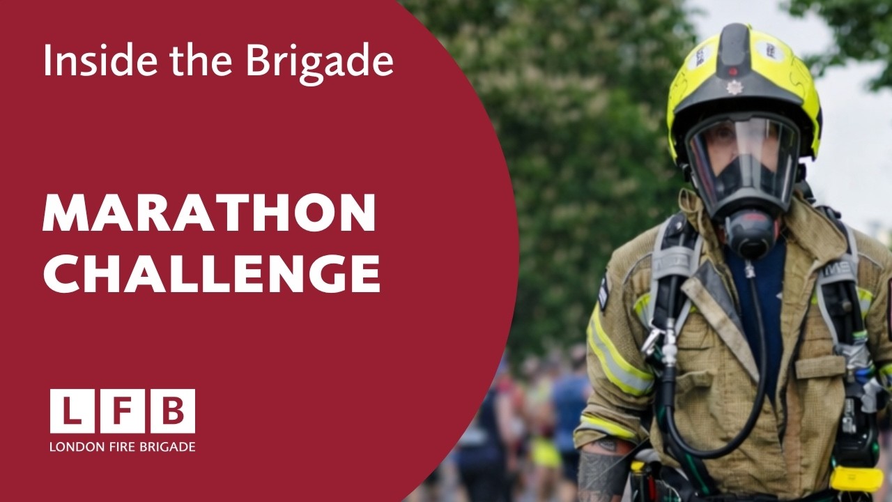 Firefighter Runs Marathon in Full Fire Gear | For Firefighters Charity ...