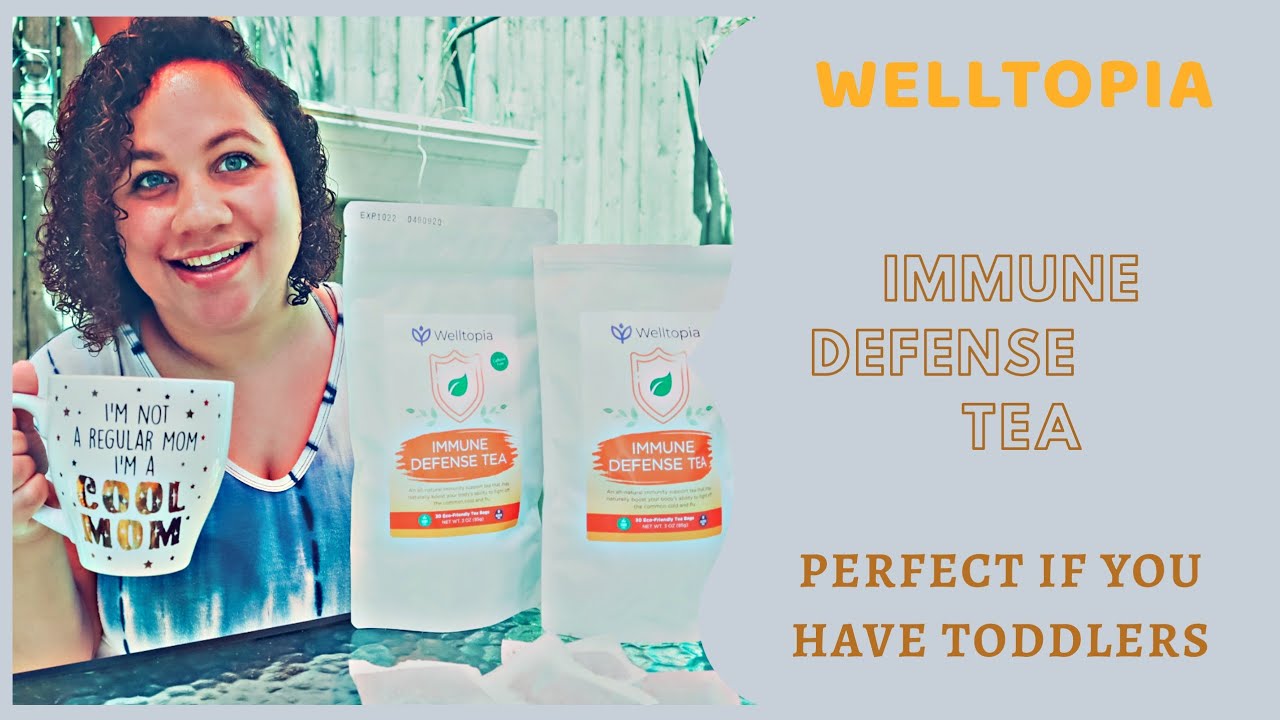 Welltopia: Immune Defense Tea | Review - YouTube