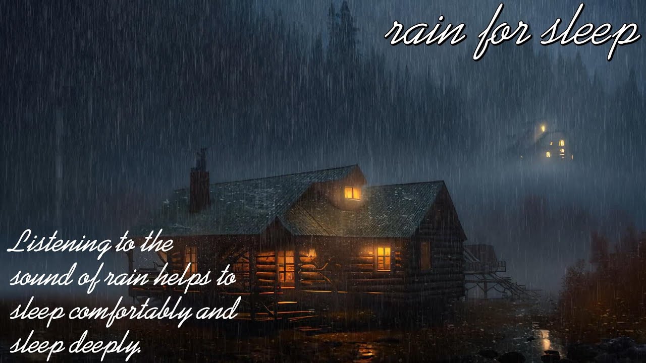 Amazing Rain Sound For Sleep - YouTube