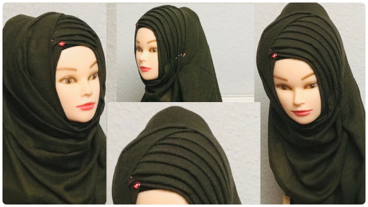 Stylish full coverage hijab - YouTube