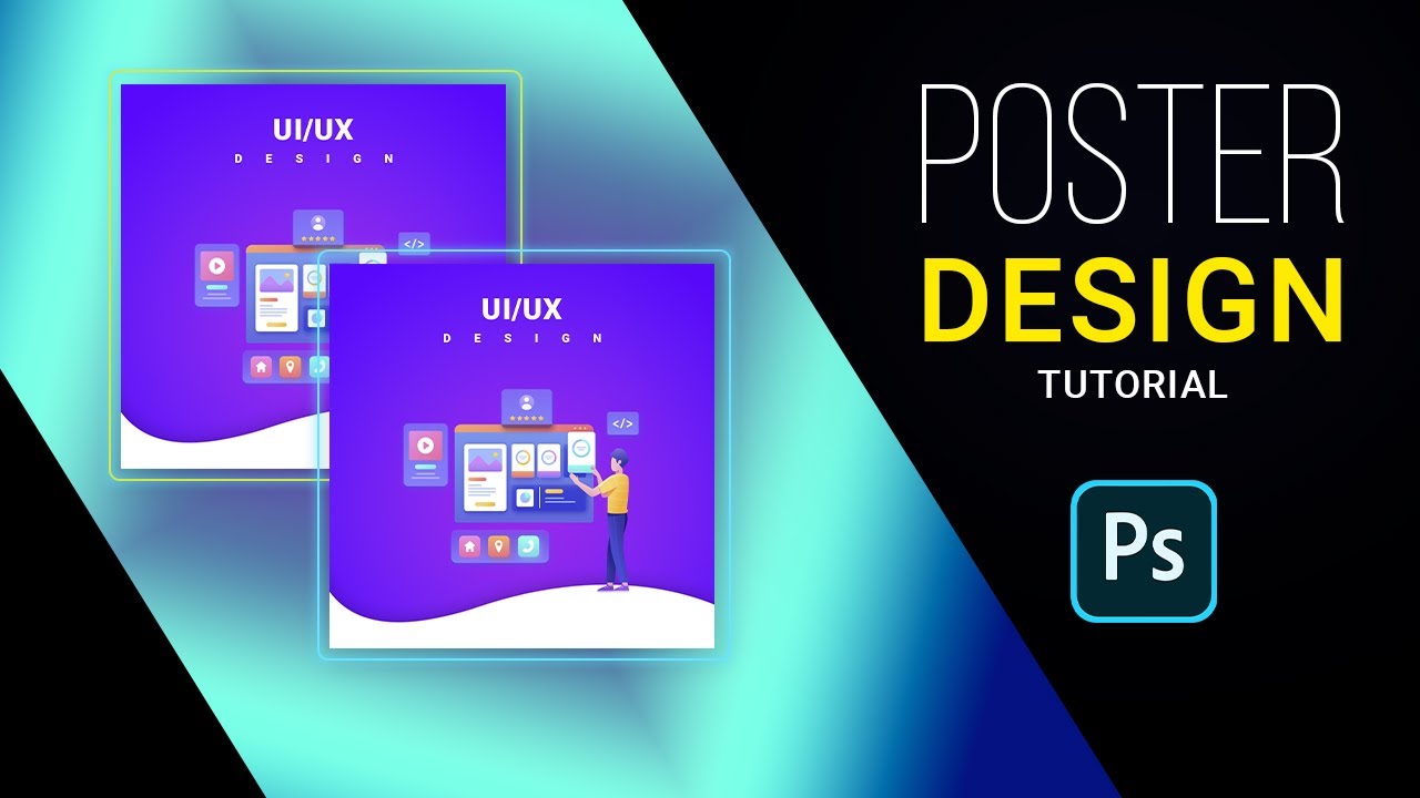 How To Create Simple Poster Design in Photoshop | Photoshop Tutorial ...