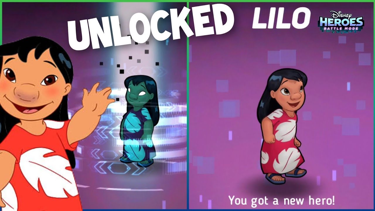 Disney Heroes Battle Mode LILO UNLOCKED Gameplay Walkthrough - YouTube