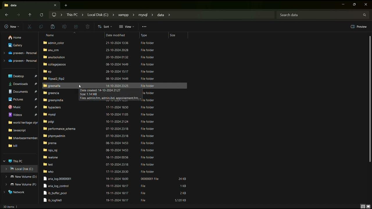 Error: MySQL shutdown unexpectedly. This may be due to a blocked port, missing dependencies ...