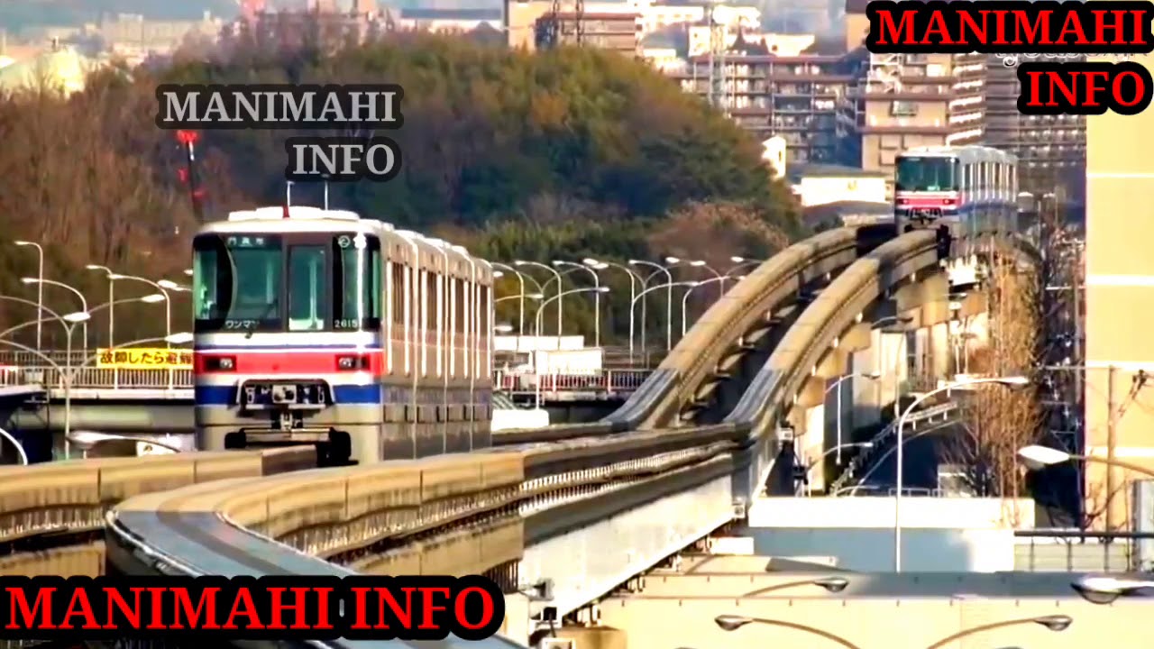 japan's monorail track switching,hd video - YouTube