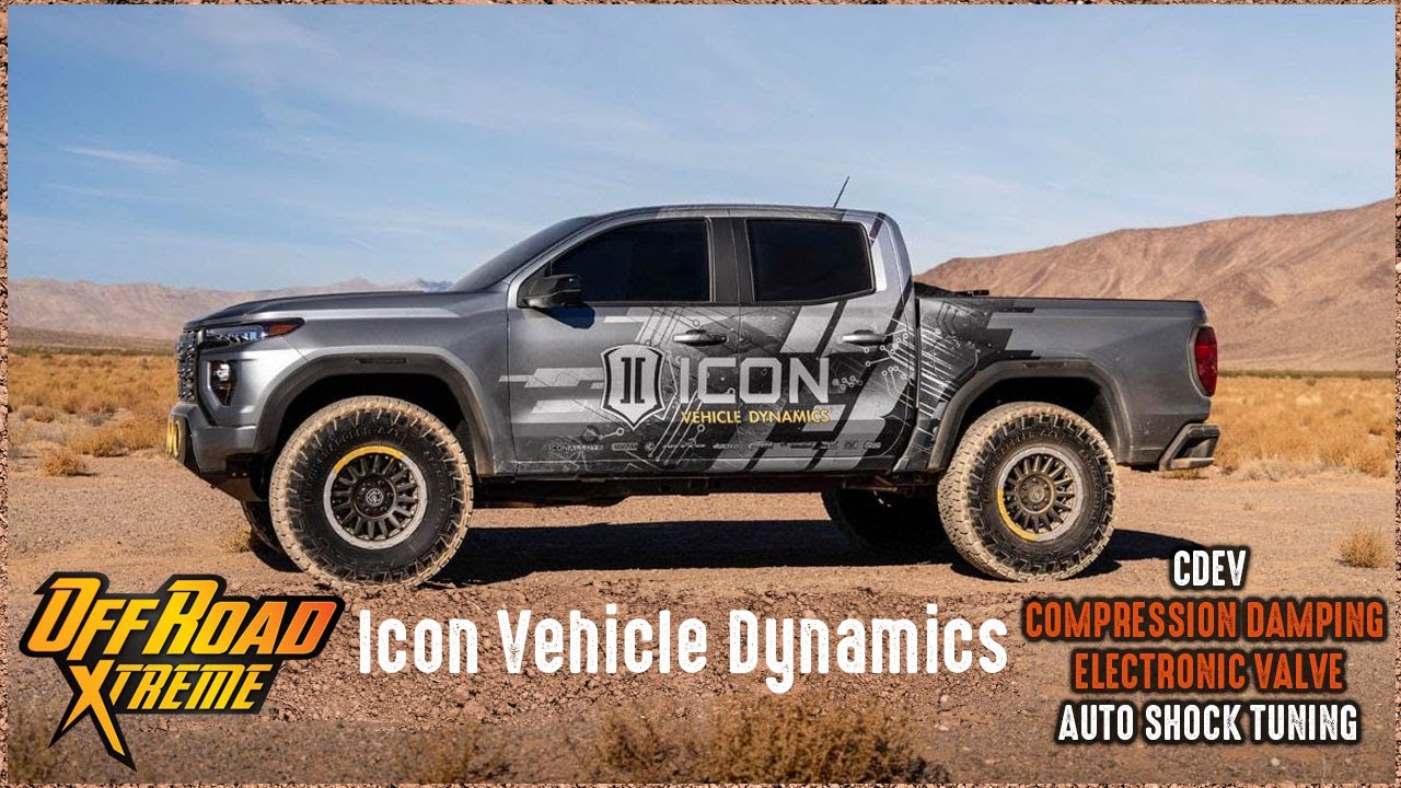 Icon Vehicle Dynamics CDEV Allows For Automatic Shock Tuning - YouTube