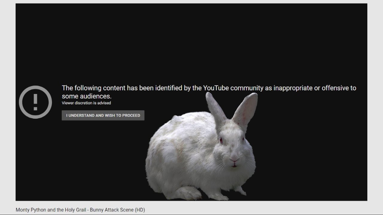 YouTube believes that Monty Python is "Inappropriate & Offensive ...