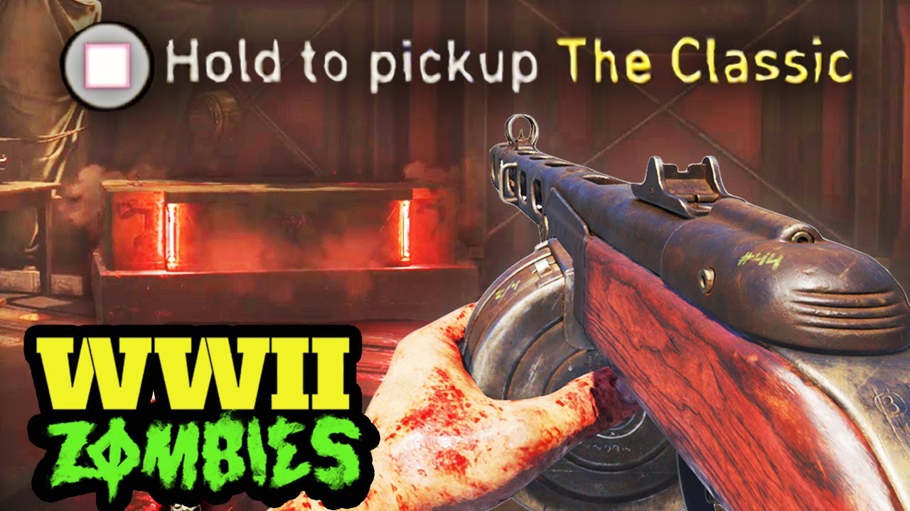 WW2 ZOMBIES: NEW TREYARCH PPSH EASTER EGG! - SECRET "CLASSIC" PPSH ...