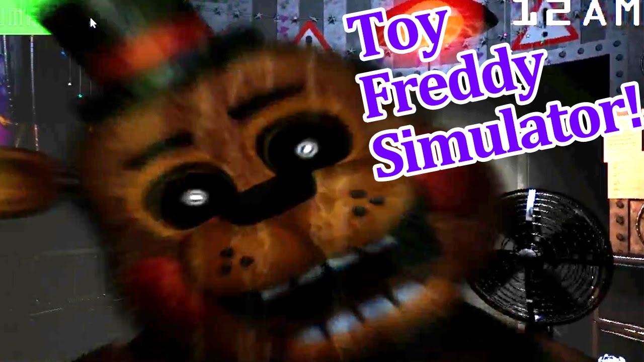 Golden Toy Freddy is awesome! Toy Freddy simulator! - YouTube