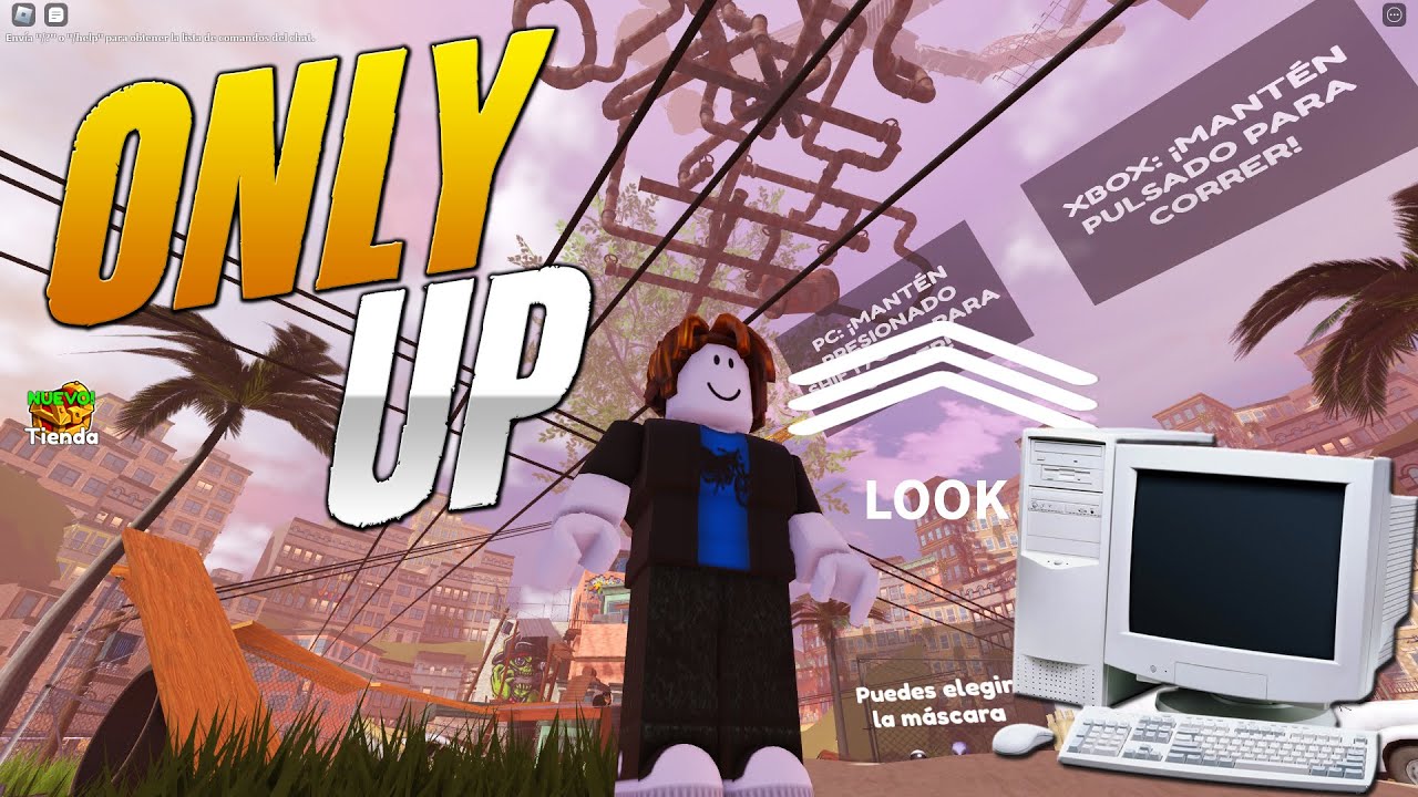 ONLY UP EN PC DE BAJOS RECURSOS ¡SE PUEDE JUGAR! | ROBLOX UP ...