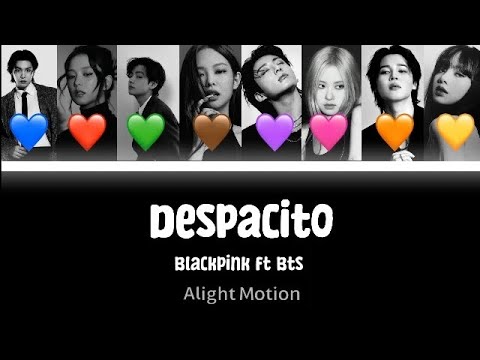 BLACKPINK - Despacito ft. BTS - Lyrics (Cover IA)