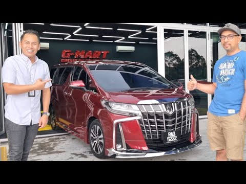 ALPHARD FULL SPEC SPECIAL COLOUR - YouTube