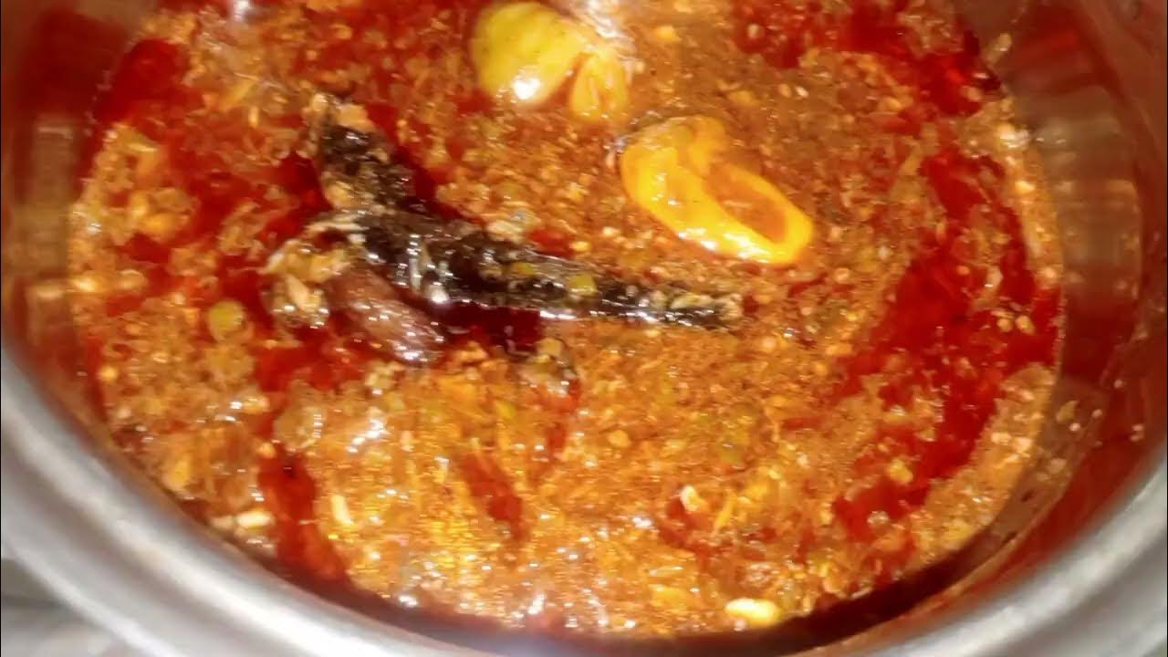 Soupe Kandia avec fruits de mer/// Sauce Gombo, huile de palme et fruits de mer - YouTube