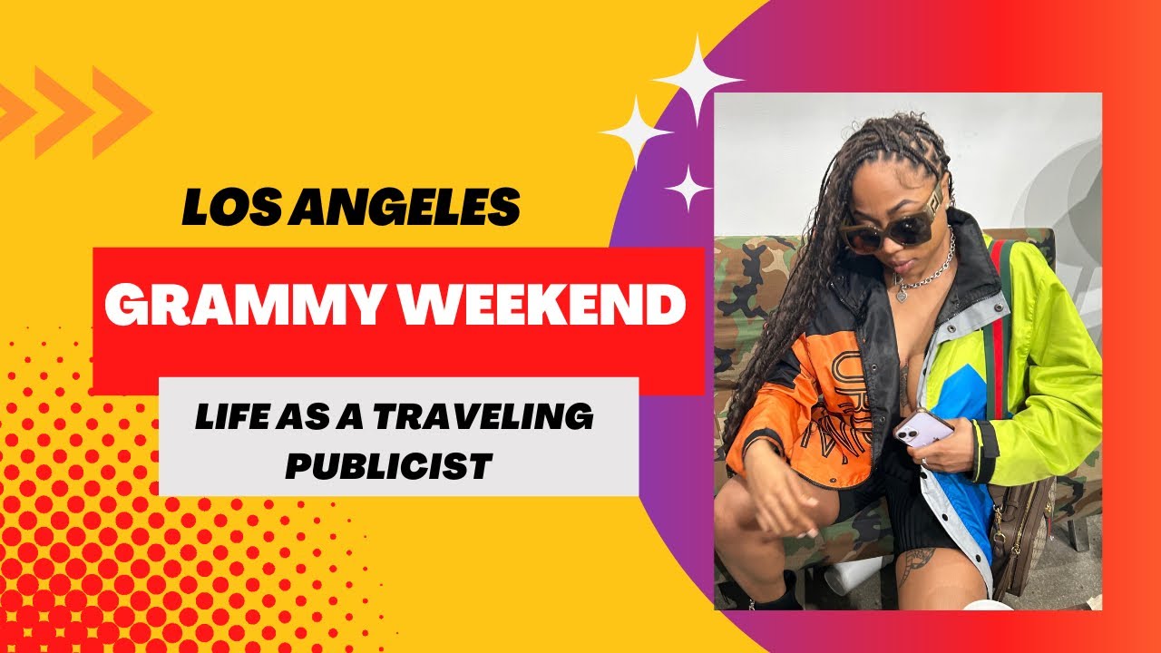 FIRST TIME AT GRAMMY’S WEEKEND IN LA 2023 - YouTube