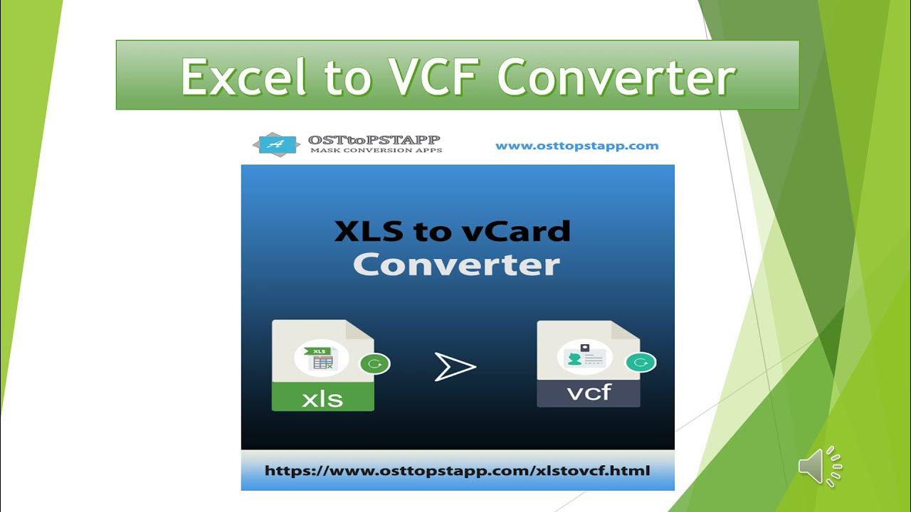 Excel to VCF Converter - YouTube