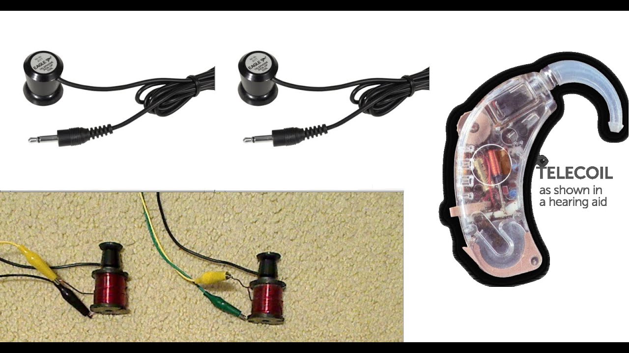 Use 2 telephone pick-up coils as Stereo EMF Audio Transmitter Coils to ...