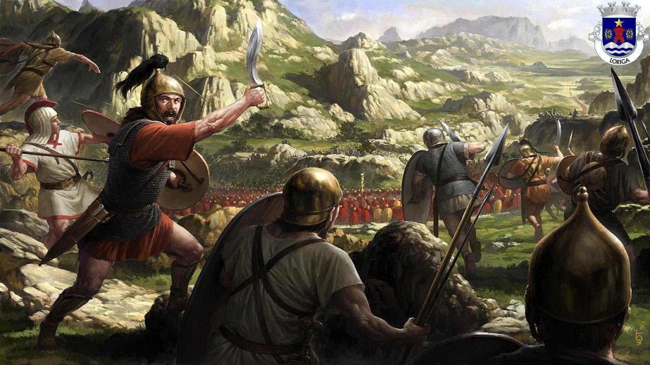 Viriathus leads Lusitanians warriors against Rome - YouTube
