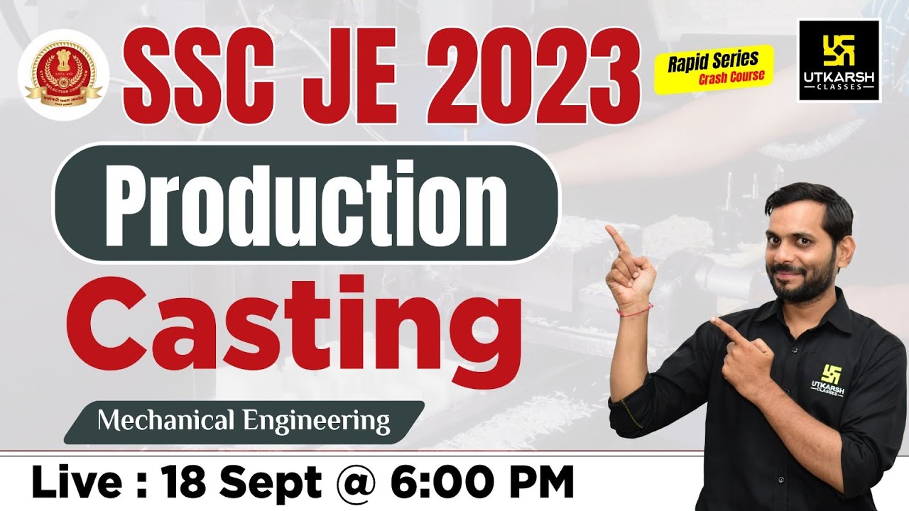 SSC-JE 2023 PRODUCTION | Casting | SSC-JE 2023 Crash Course | Mahesh ...