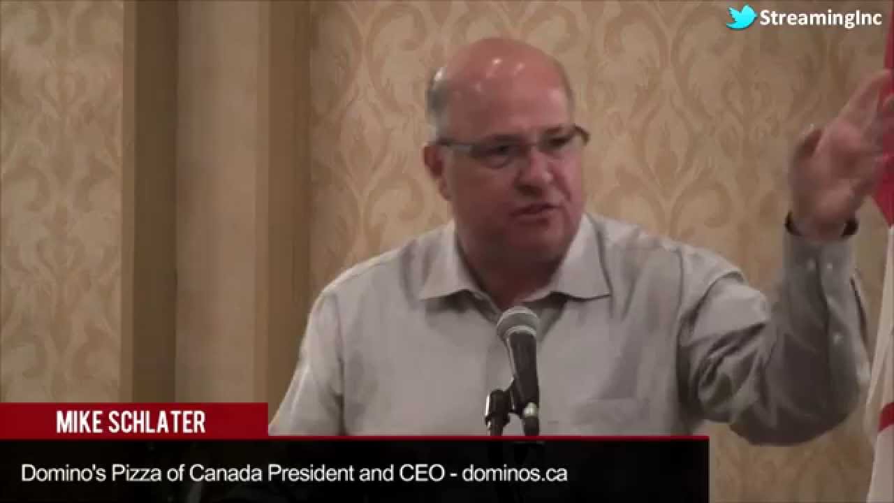 Mike Schlater, Domino's Pizza of Canada President and CEO - YouTube