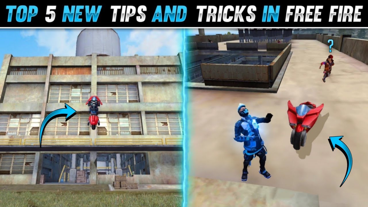Top 5 New Tricks In Free Fire | Free Fire Tips and Tricks | Garena Free ...