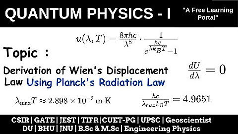Quantum Mechanics-I | CSIR | JEST | IIT-JAM | TIFR | GATE | Geoscientist | UPSC IAS Physics ...